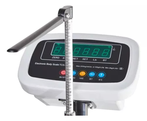 Balanza Digital con tallímetro 200 kg - Serviproyect AyD